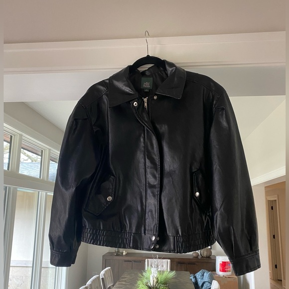wild fable | Jackets & Coats | Wild Fable Leather Jacket | Poshmark